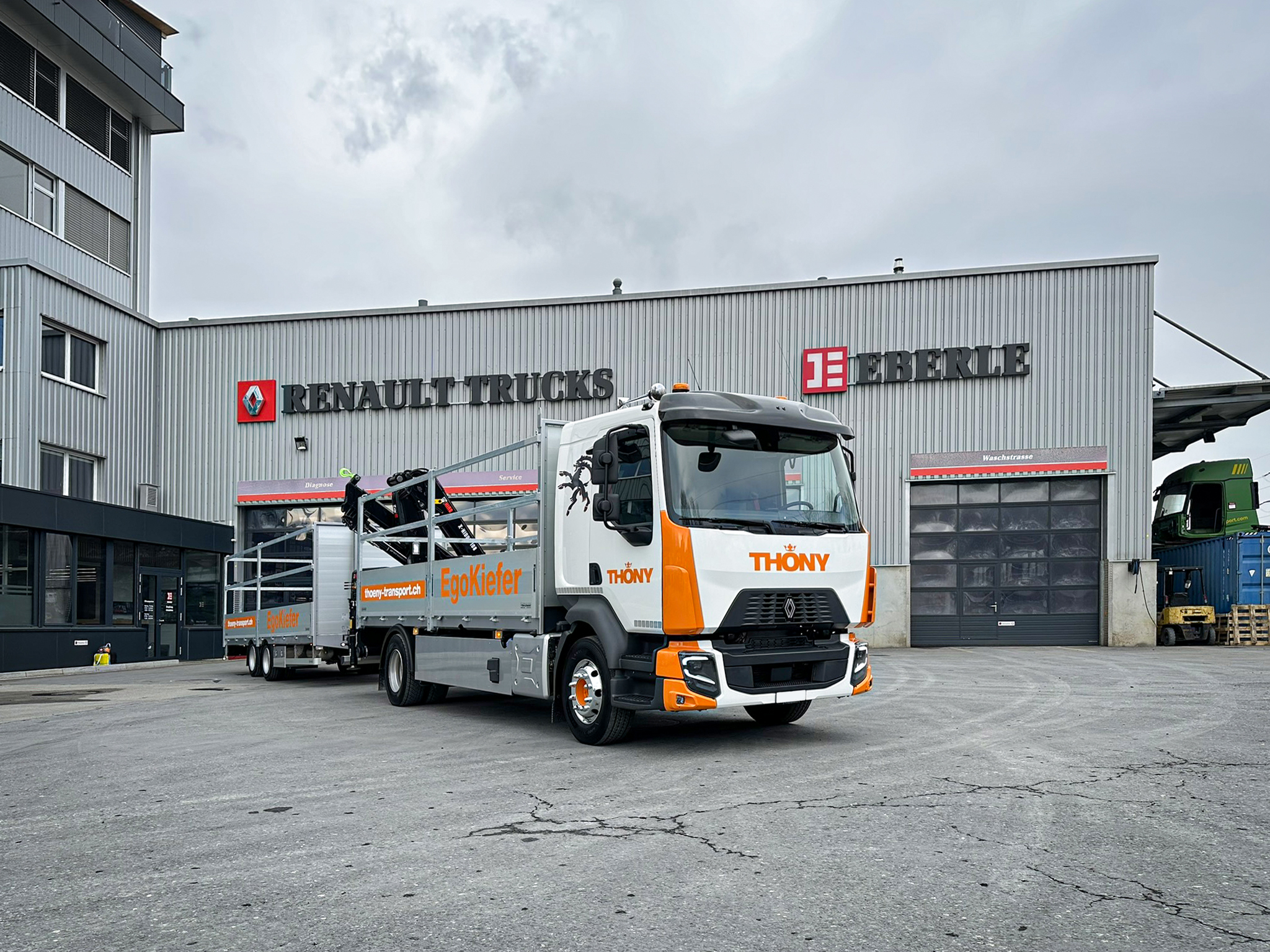 Thöny Transport GmbH : «Le chauffeur doit prendre plaisir à conduire ...
